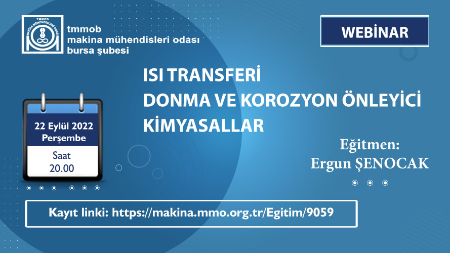 Makina Portal - Isı Transferi Donma Ve Korozyon Önleyici Kimyasallar