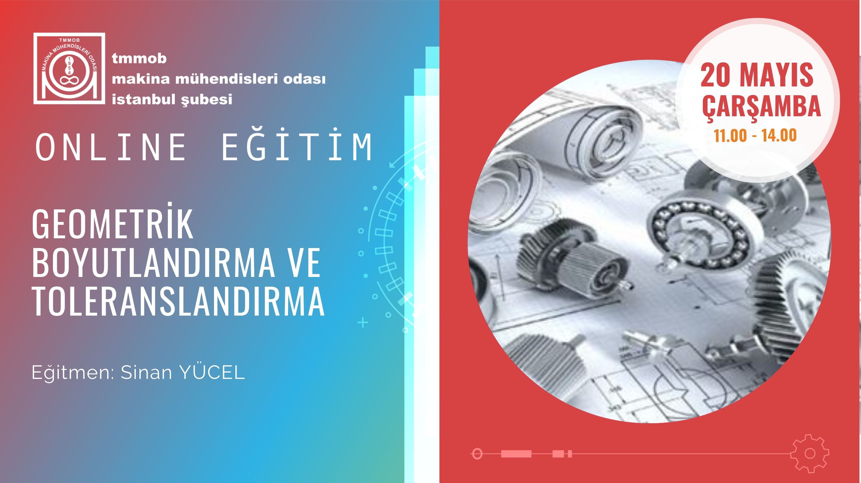 Makina Portal - Geometrik Boyutlandırma ve Toleranslandırma (Online Eğitim)